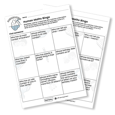School Resource | Back to School Icebreakers Downloads | Mathletics