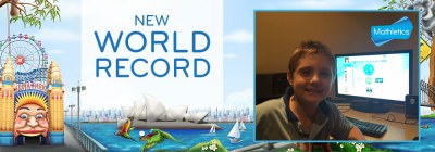 Leo Mason Breaks Level 1 Live Mathletics World Record… again!