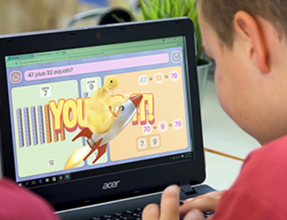 Helping children learn times tables with Mathletics