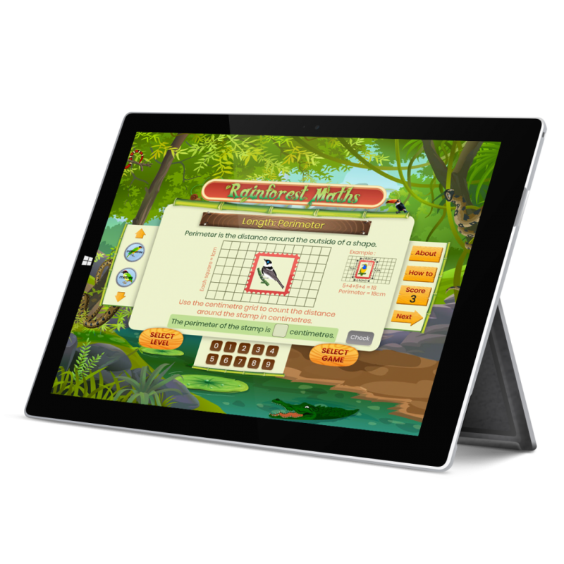 Rainforest Maths | Tablet Update | Mathletics New Zealand